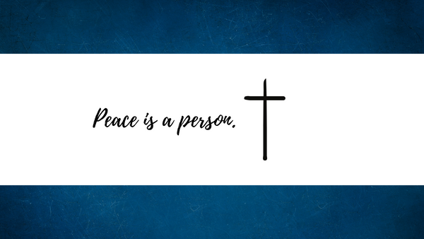 Peace Is A Person/ Devotion / Bible Study Media