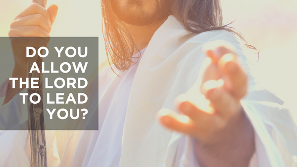 Do You Allow the Lord to Lead You? | Devotional | BSM